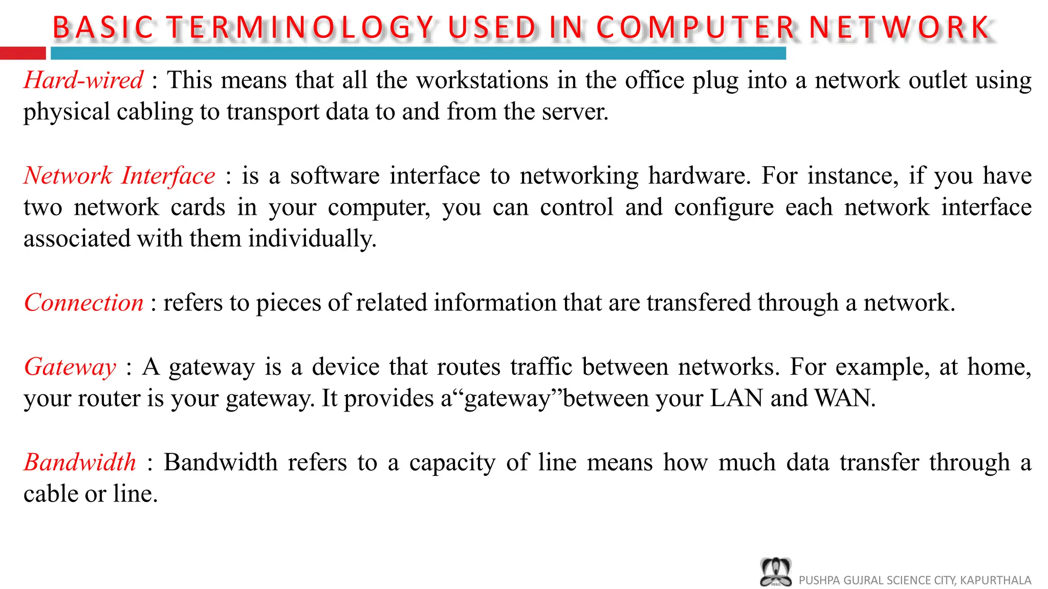 Basic Concepts of Computer networking - networking.pptx