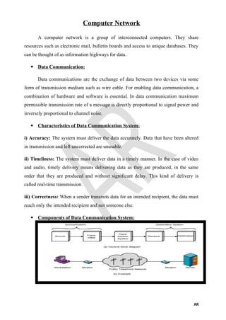 Data Communication and Communication Processors and Modes of Data ...