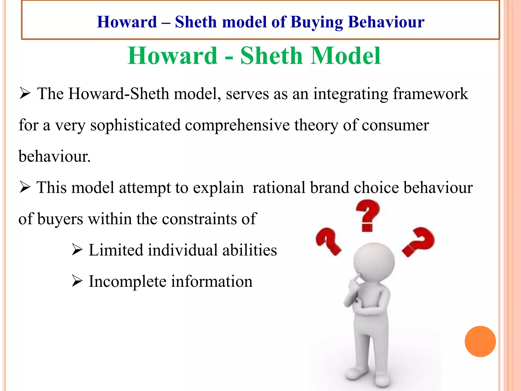 Basic concepts of consumer behaviour | PPTX