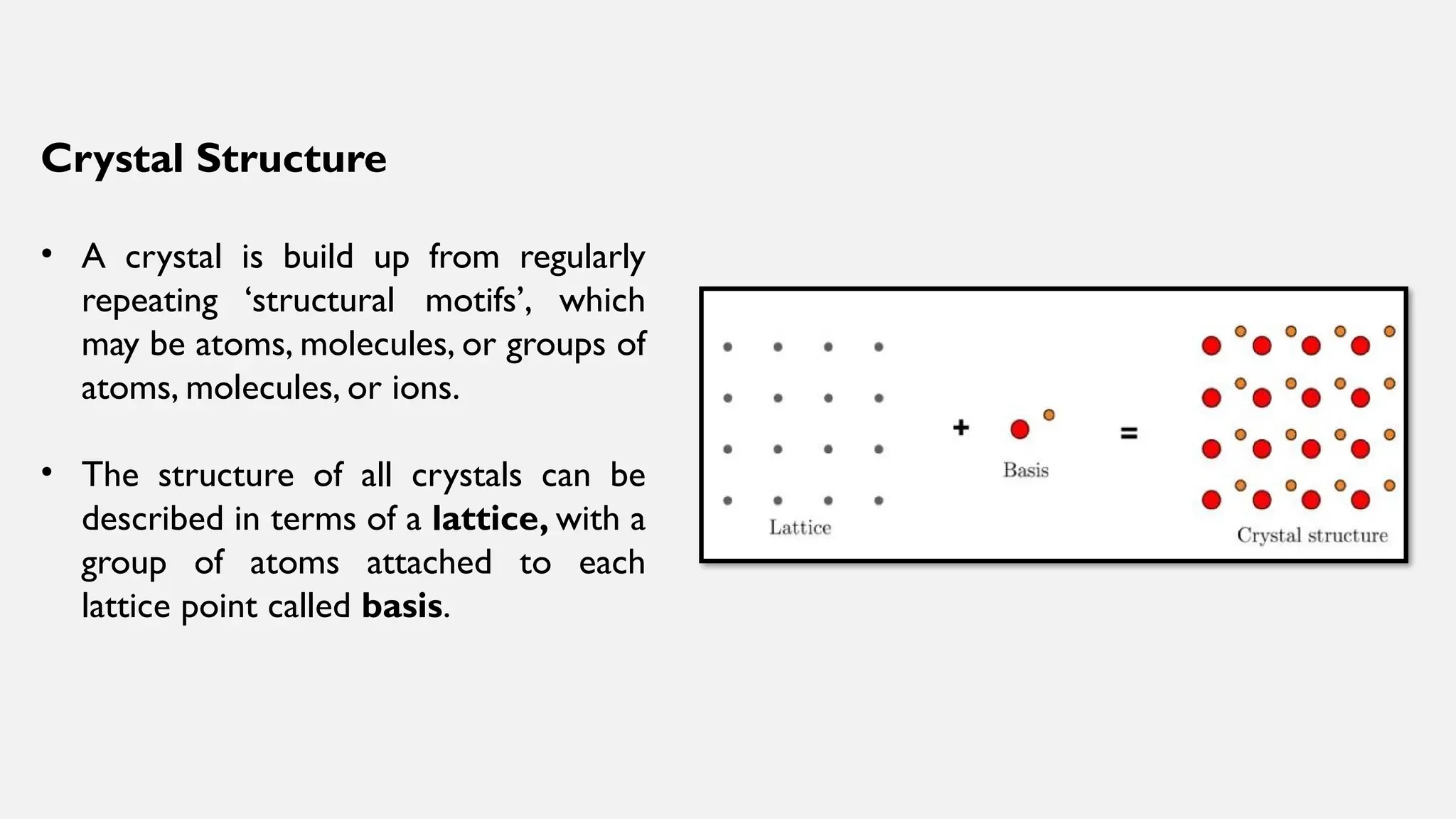BASIC CONCEPTS OF CRYSTAL STRUCTURE g4.pptx | Free Download