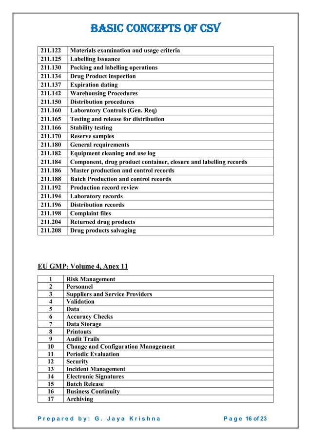 Computerized System Validation-basics | PDF