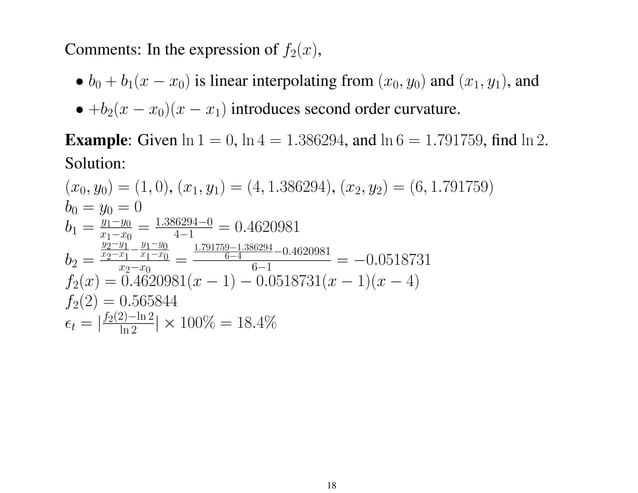 Basic concepts of curve fittings | PDF | Physics | Science