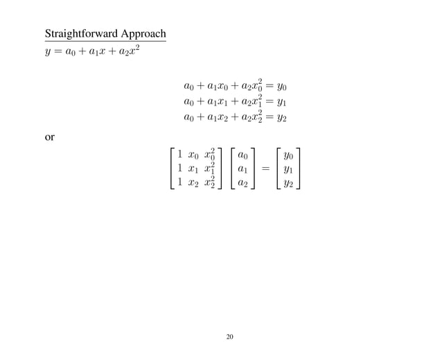 Basic concepts of curve fittings | PDF | Physics | Science