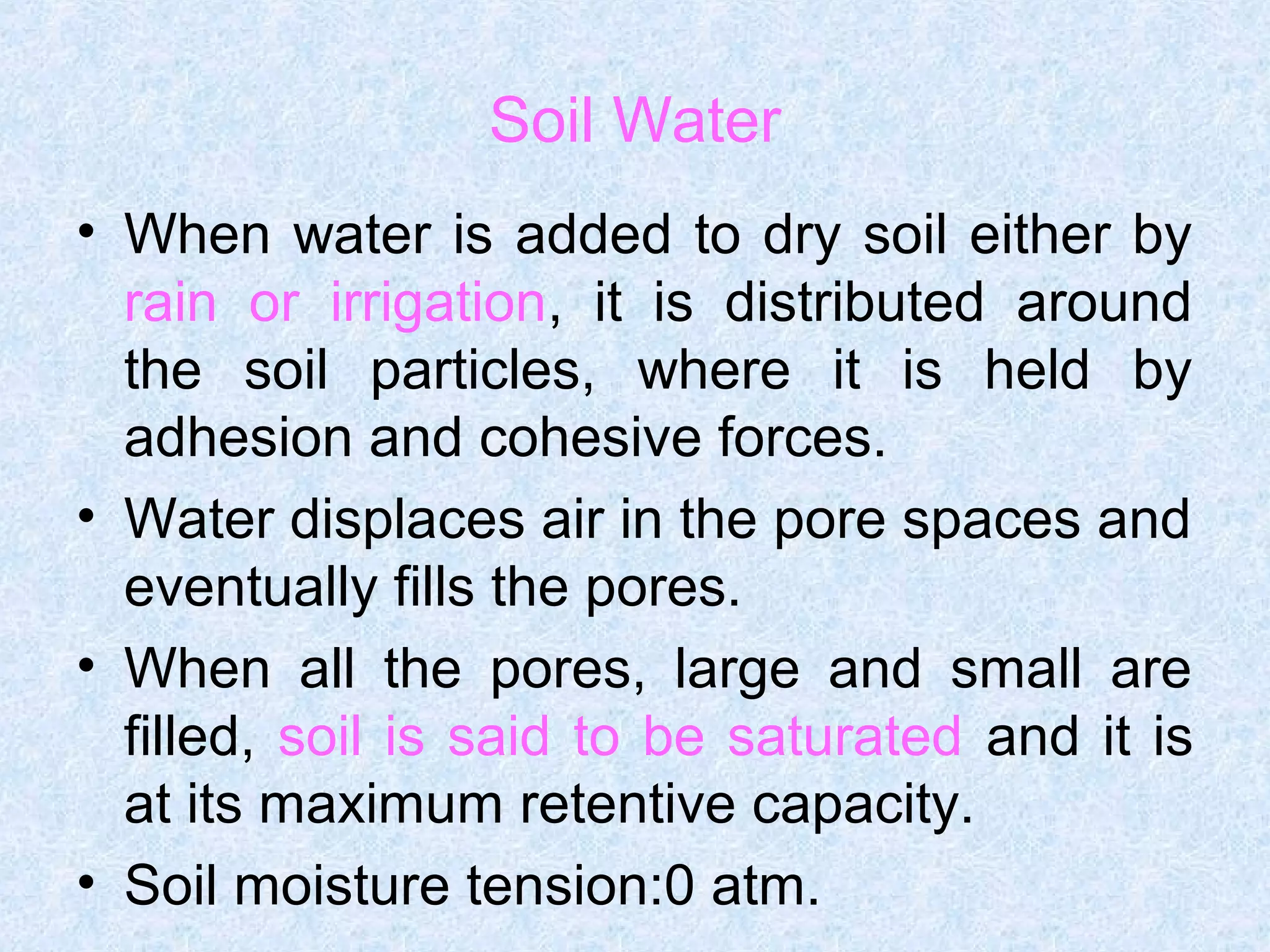Basic concepts of drainage and leaching | PPT