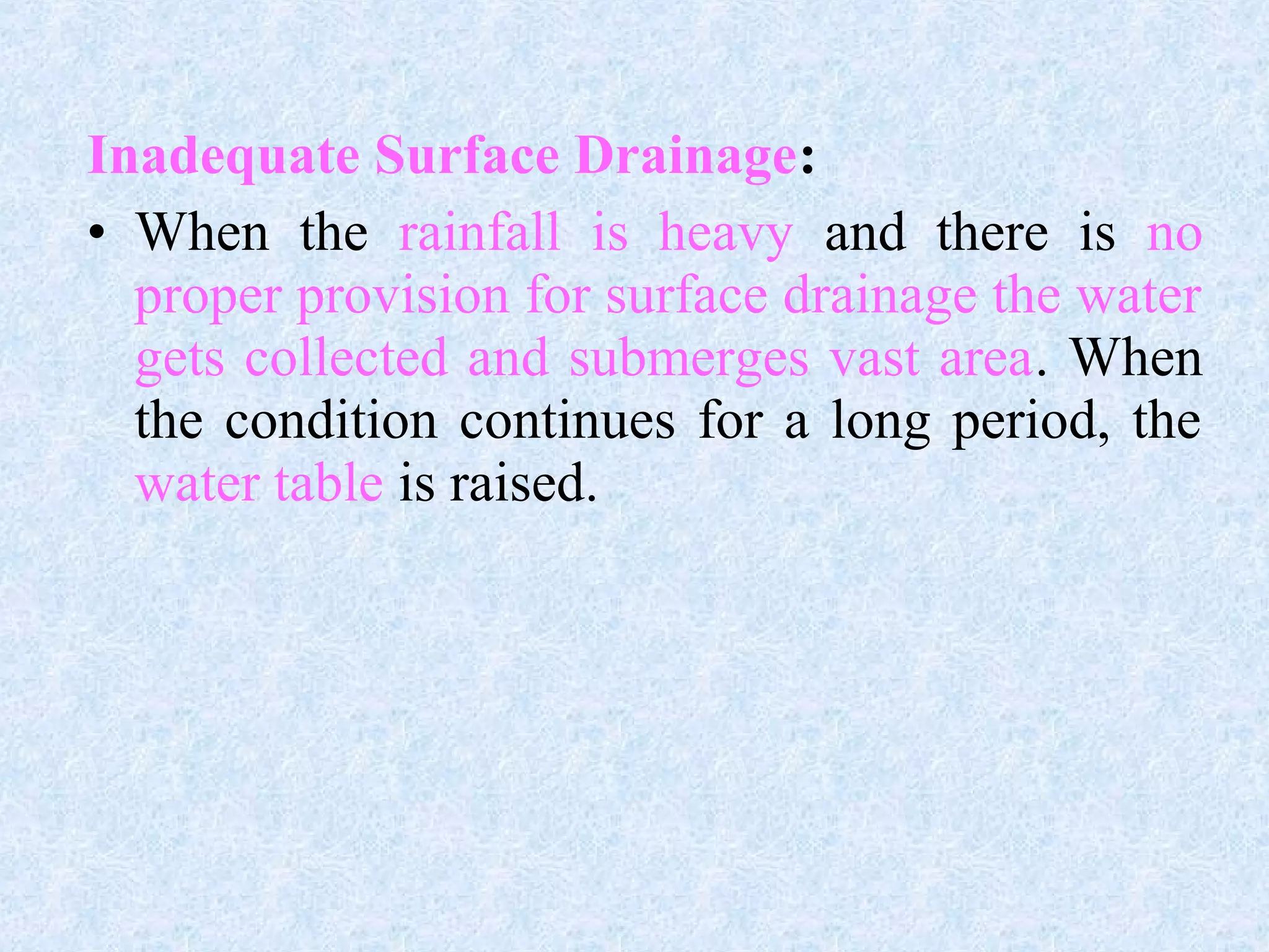 Basic concepts of drainage and leaching | PPT