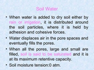 Basic concepts of drainage and leaching | PPT