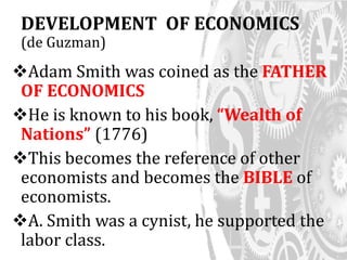 Basic of Economics | PPTX