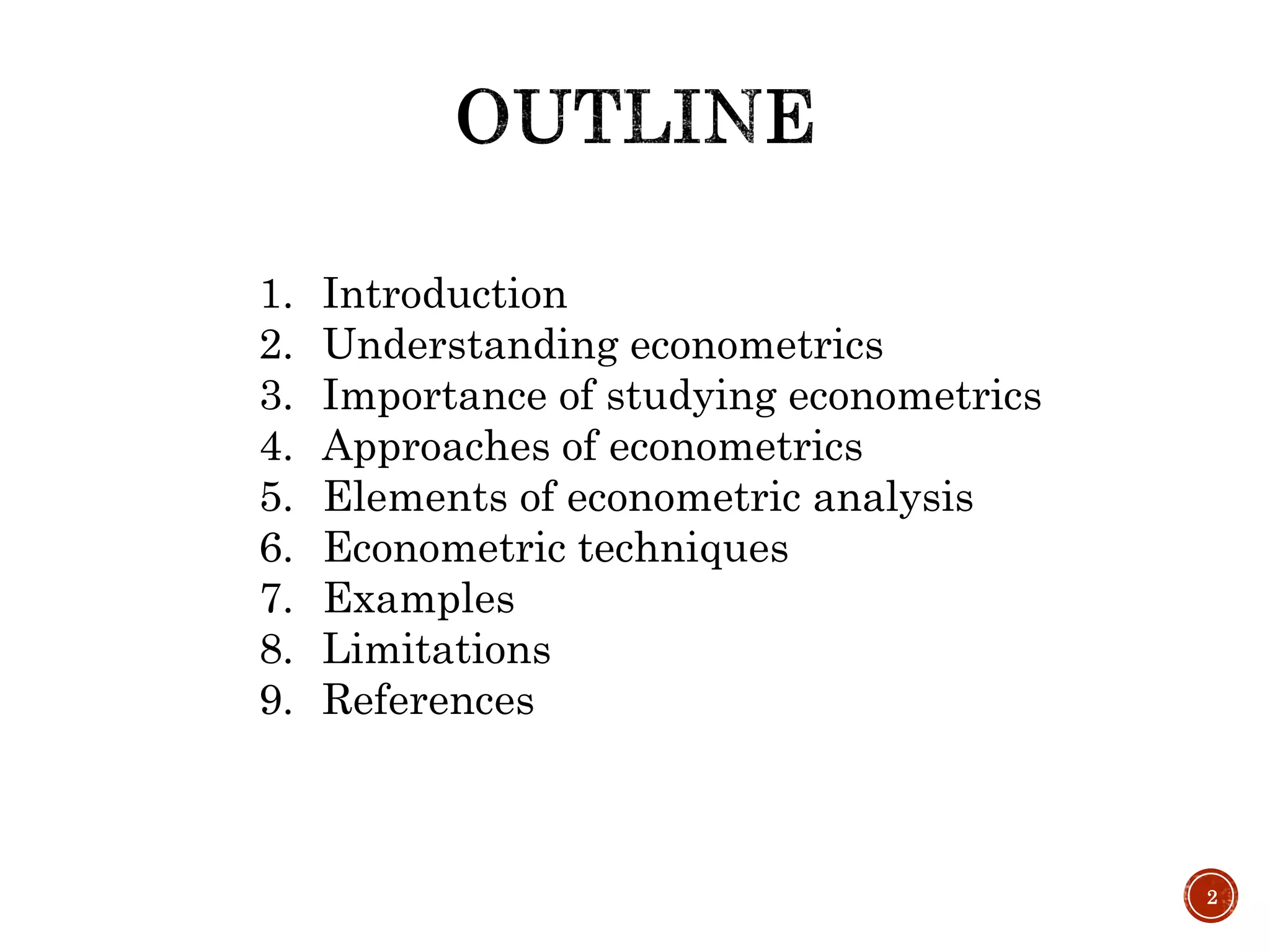 Basic concepts of_econometrics | PPTX | Business | Business and Finance