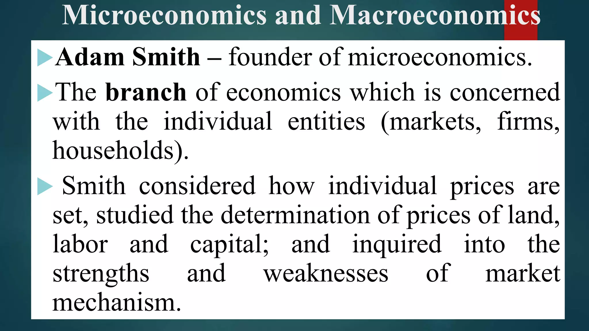 Basic concepts of economics | PPTX
