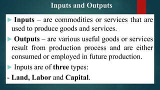 Basic concepts of economics | PPTX