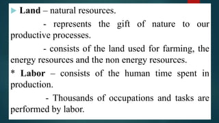 Basic concepts of economics | PPTX