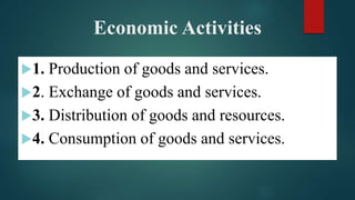 Basic concepts of economics | PPTX