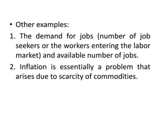 Basic concepts of Economics ppt unit 1 scarcity.ppt