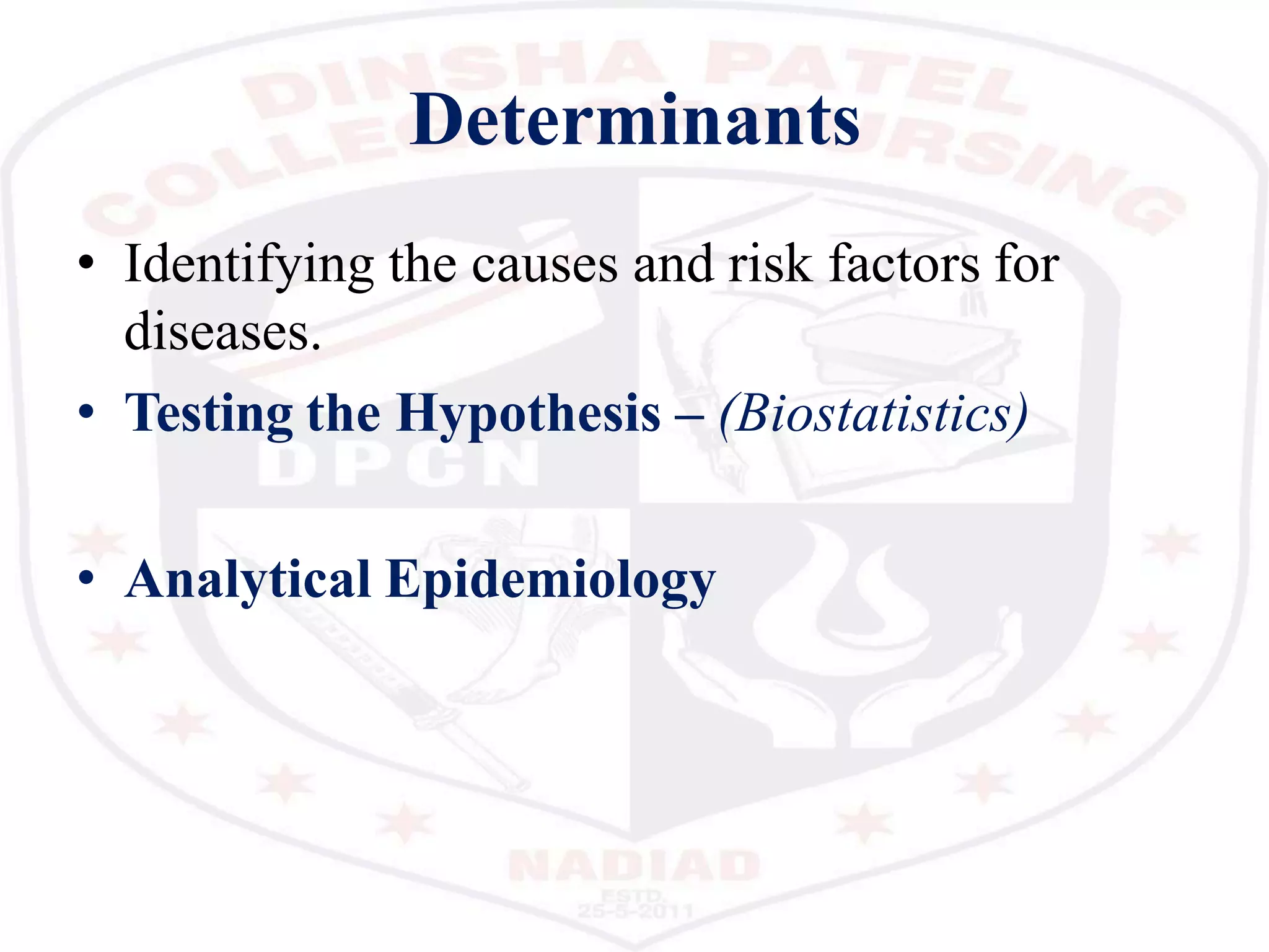 Basic concepts of epidemiology | PPSX