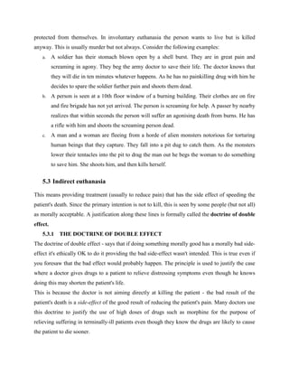 Basic concepts of Euthanasia | PDF