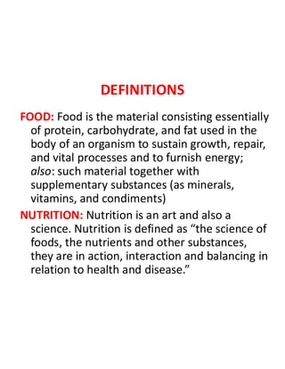 Basicconceptsoffoodandnutrition (1) | PDF