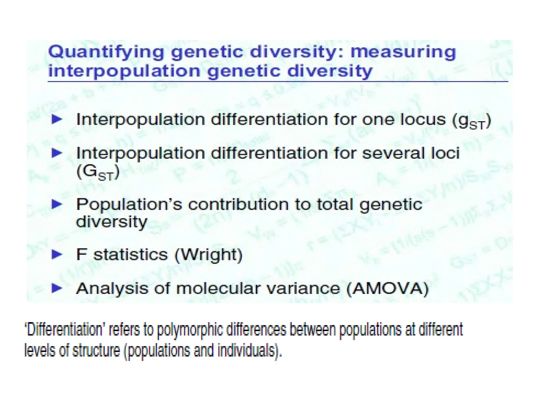 Basic concepts of genetic diversity vipp.ppt