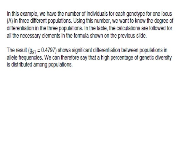 Basic concepts of genetic diversity vipp.ppt | Genetics | Science