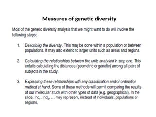 Basic concepts of genetic diversity vipp.ppt