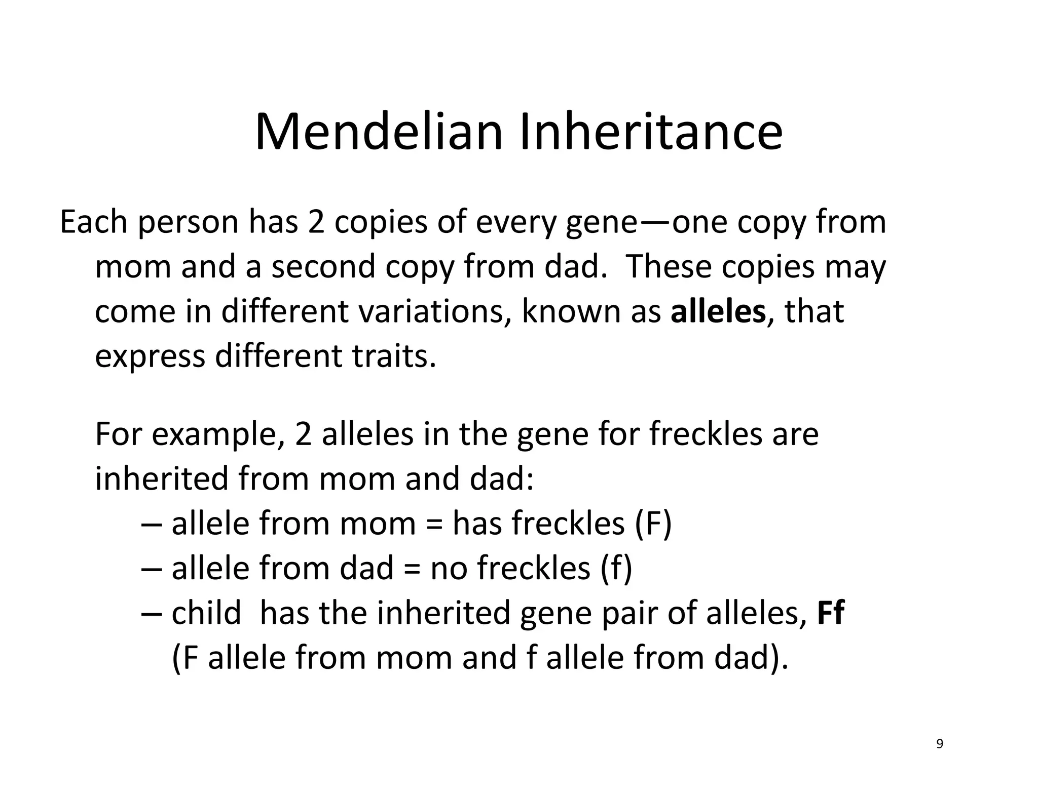 Basic concepts of genetics | PDF
