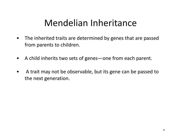Basic concepts of genetics | PPT