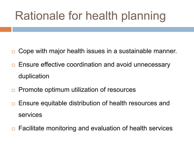 Basic concepts of health planning | PPTX | Business | Business and Finance