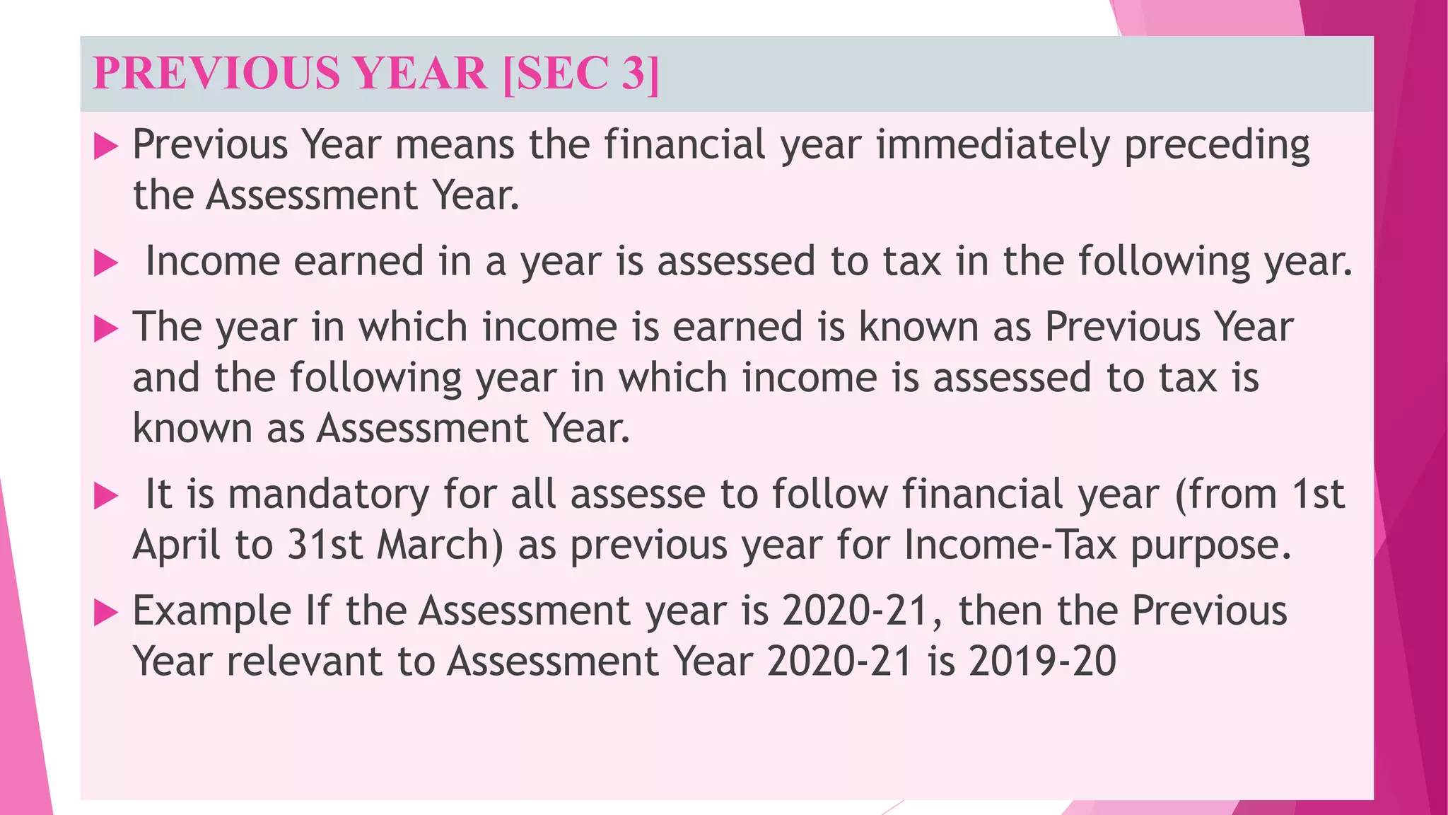 Basic concepts of income tax | PPT