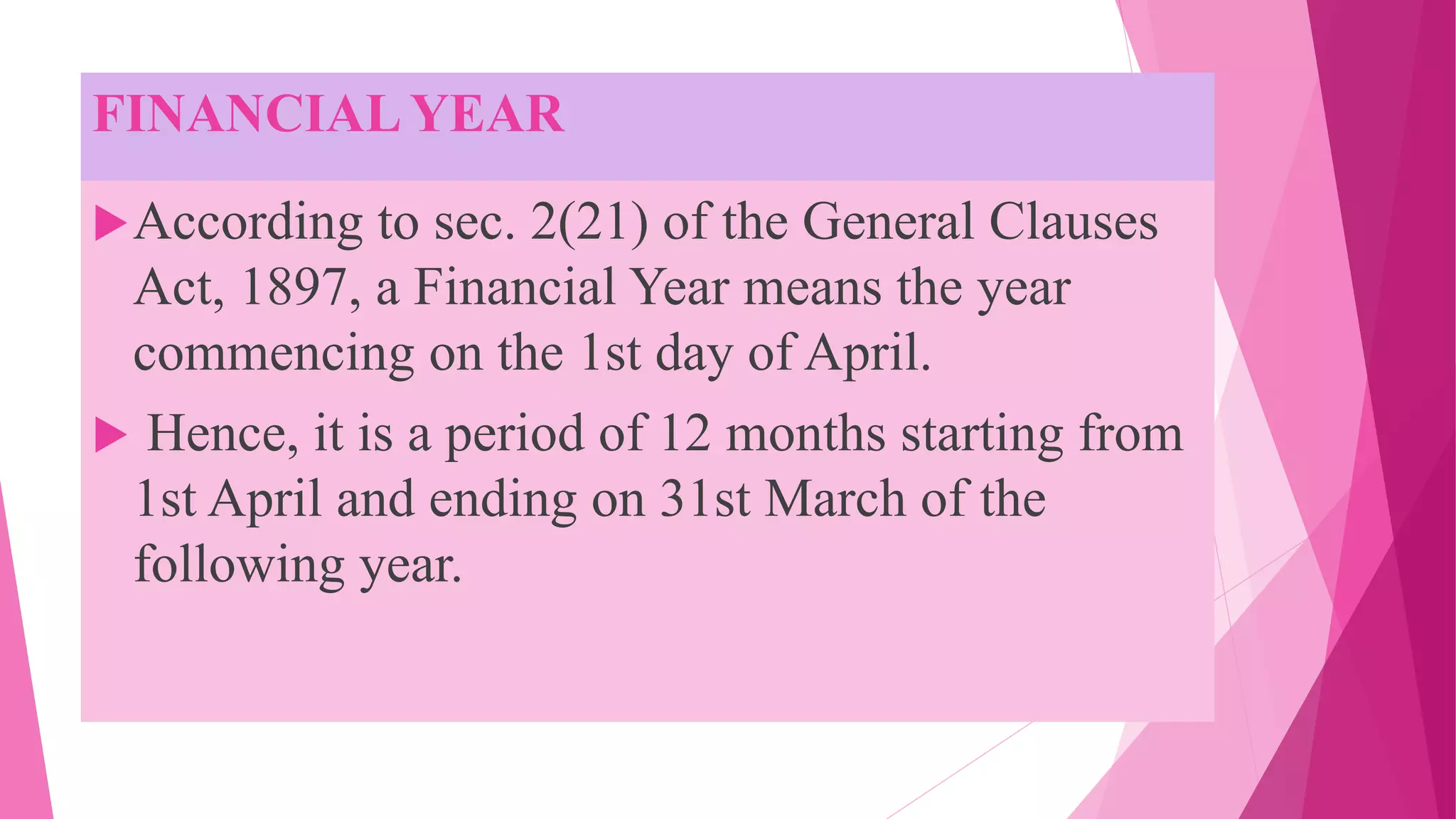 Basic concepts of income tax | PPT