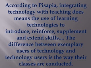 Basic concepts of integrating technology in instruction | PPTX