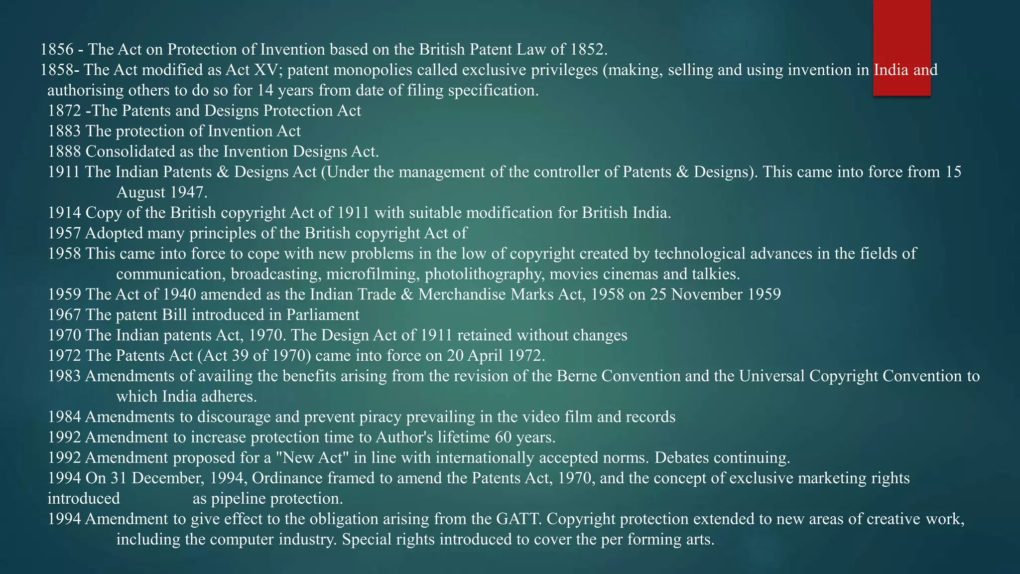 Basic concepts of IPR | PPTX