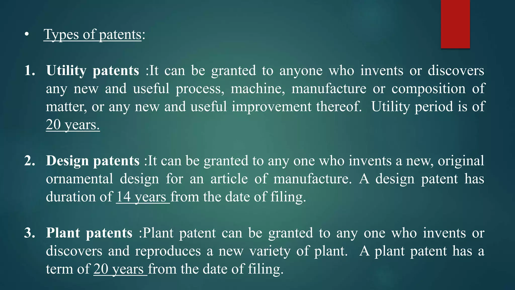 Basic concepts of IPR | PPTX