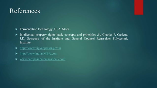 Basic concepts of IPR | PPTX