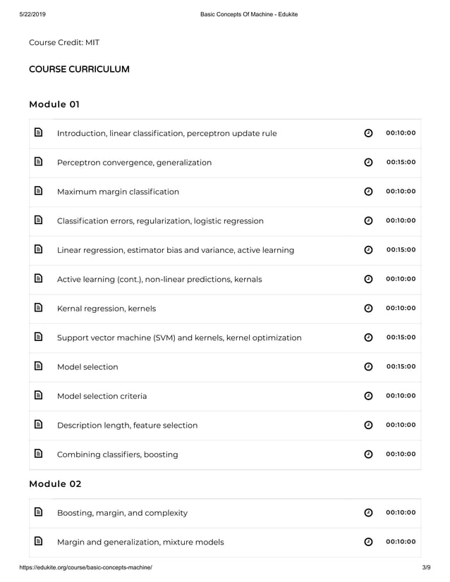 Basic Concepts Of Machine - Edukite | PDF