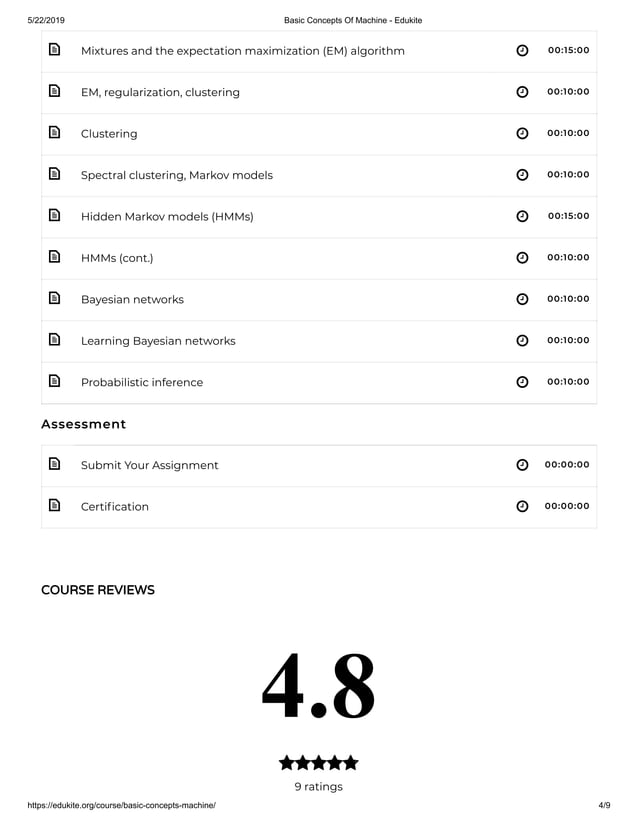 Basic Concepts Of Machine - Edukite | PDF