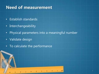 Basic concepts of measurement | PPTX