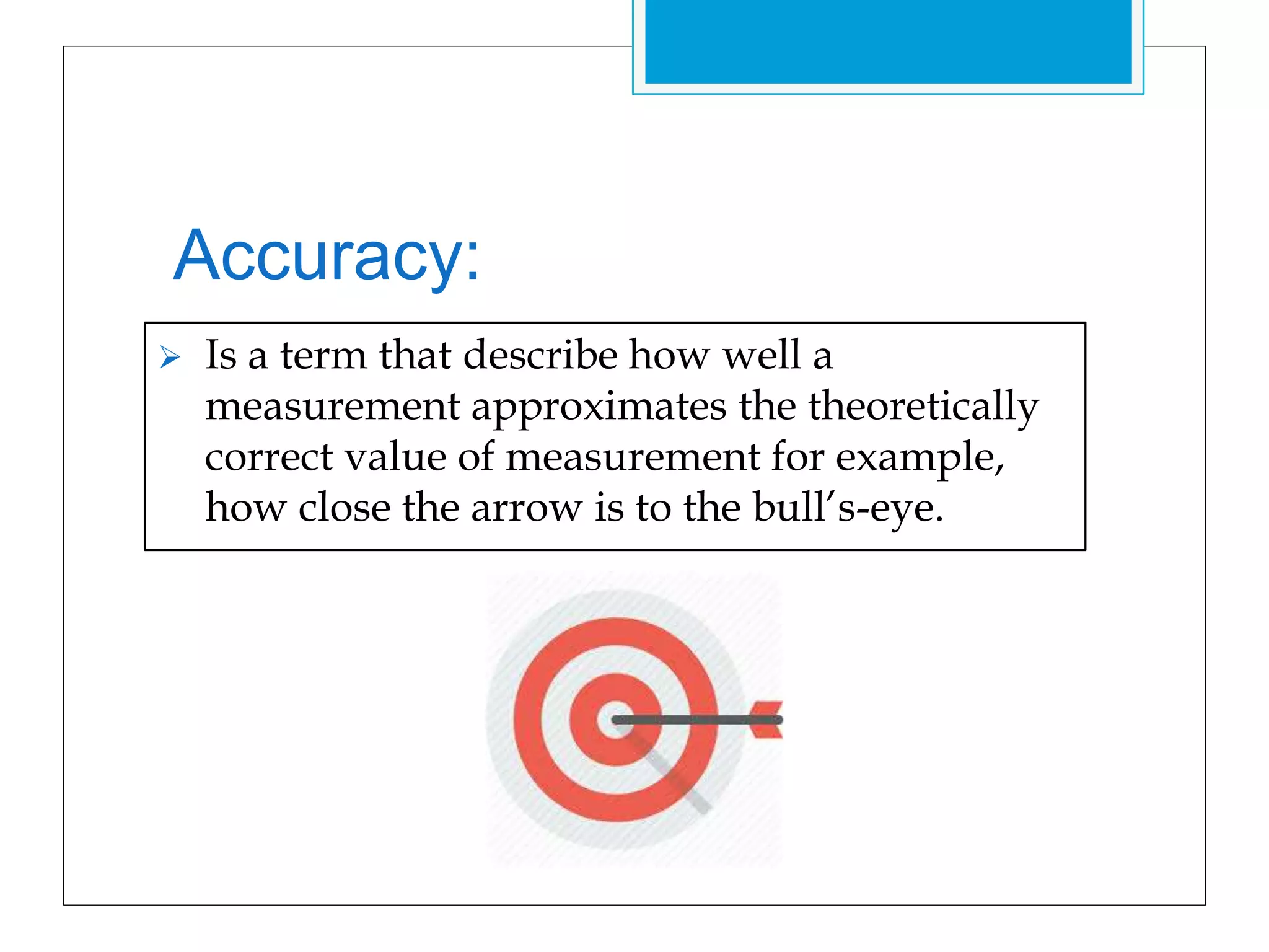 Basic concepts of Measurement | PPTX