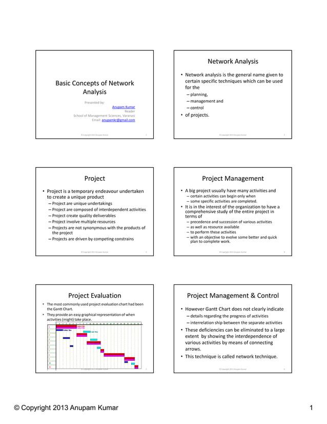 Basic concepts of network analysis | PDF