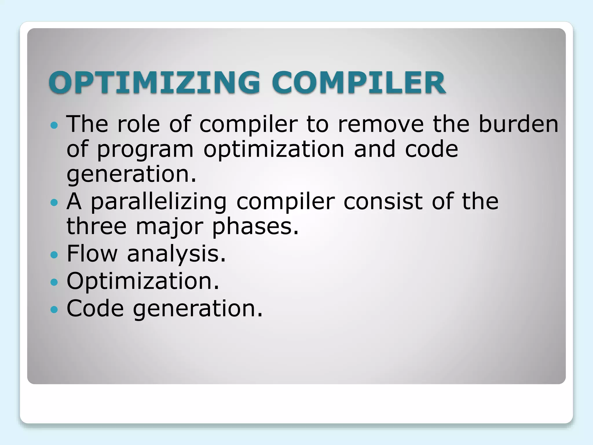 Basic concepts of parallelization | PPTX