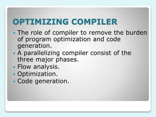 Basic concepts of parallelization | PPTX