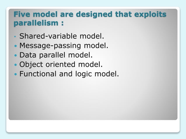 Basic concepts of parallelization | PPTX