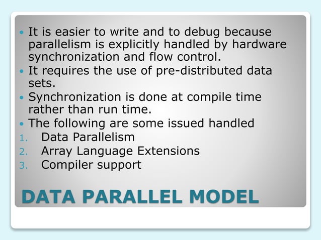 Basic concepts of parallelization | PPTX