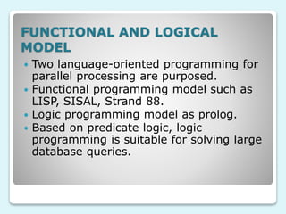 Basic concepts of parallelization | PPTX