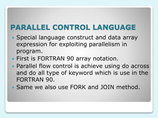 Basic concepts of parallelization | PPTX