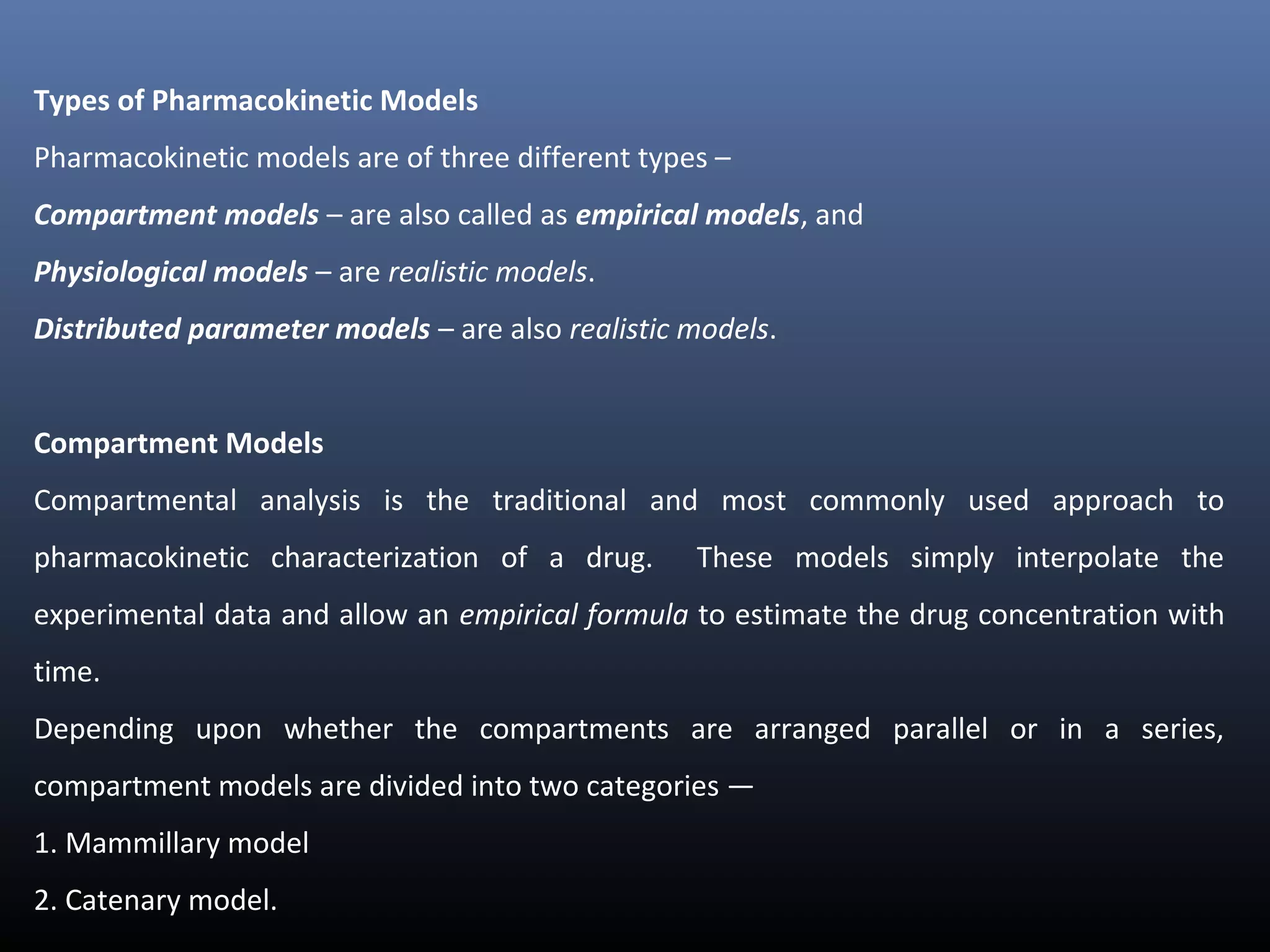 Basic concepts of pharmacokinetics | PPT