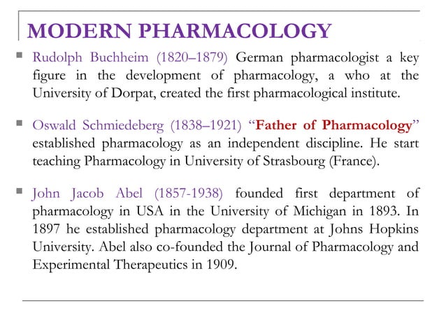 Basic concepts of pharmacology | PPT | Chemistry | Science