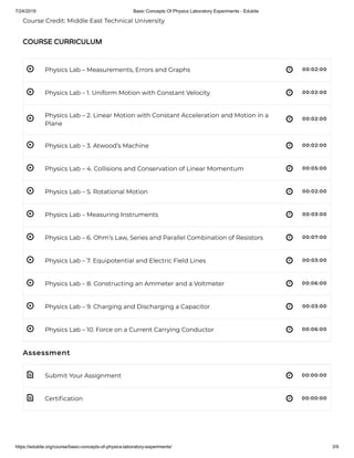 Basic concepts of physics laboratory experiment - edukite | PDF