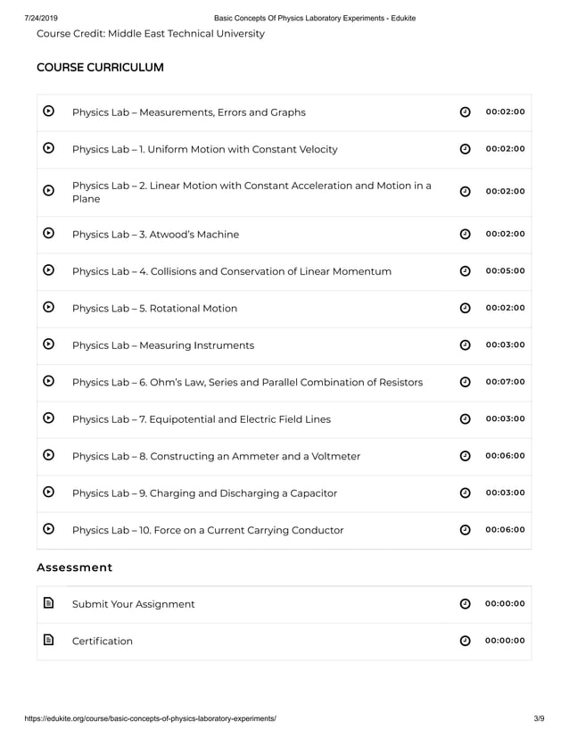 Basic concepts of physics laboratory experiment - edukite | PDF