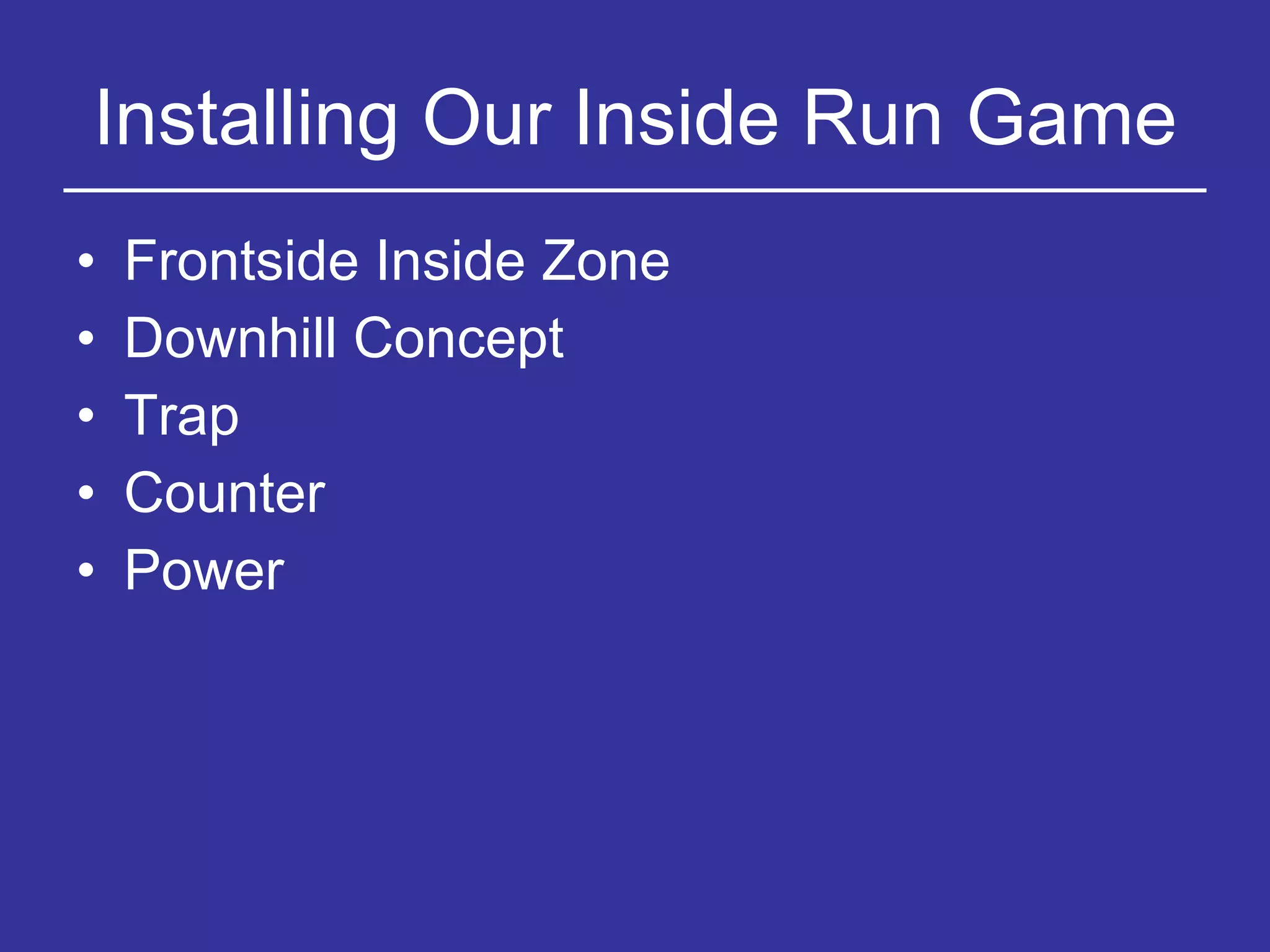 Basic concepts of The Pistol Offense | PPT
