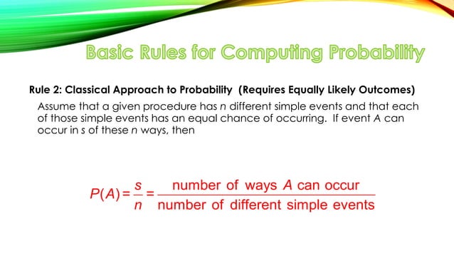 Basic concepts of probability | PDF