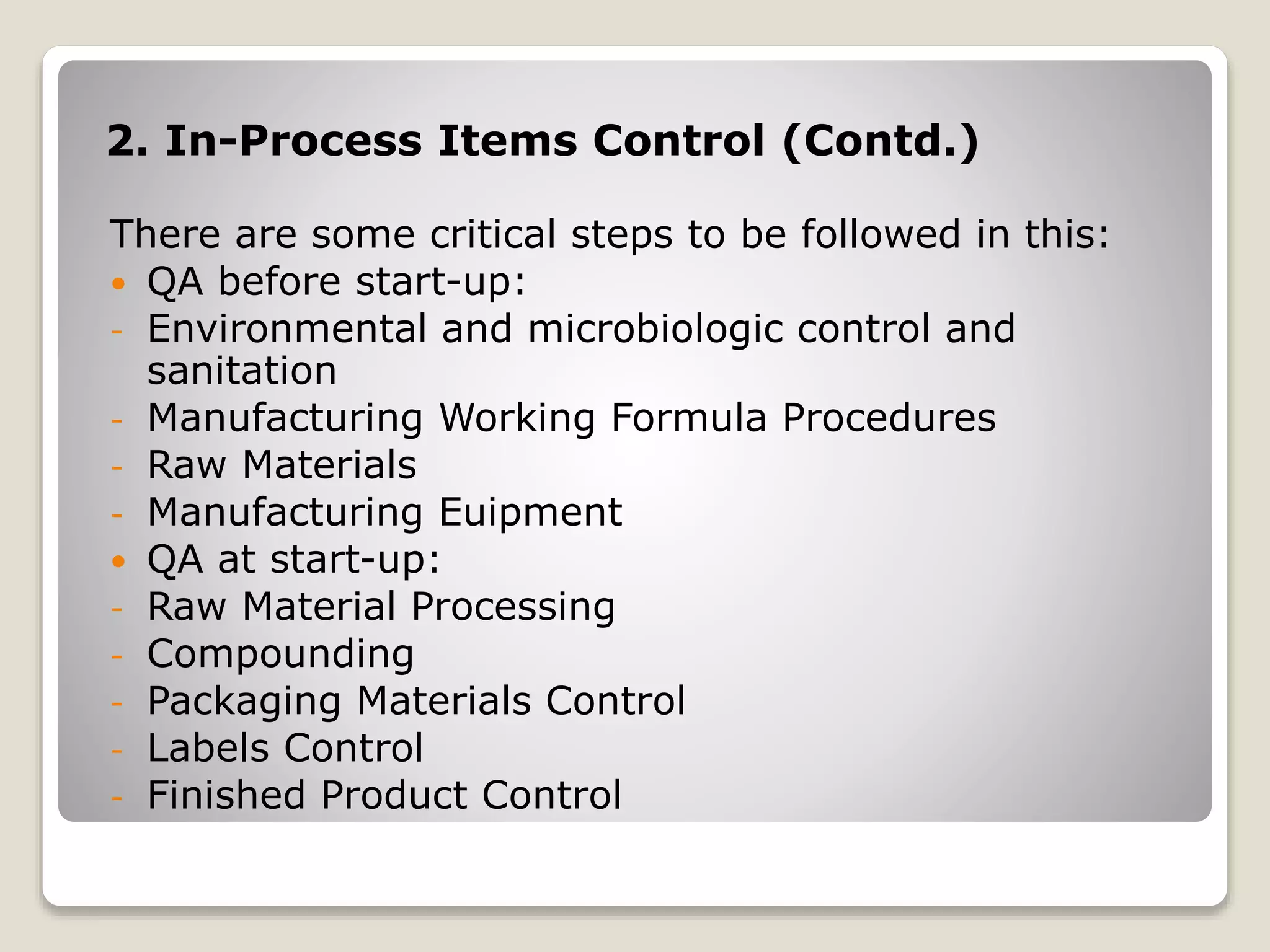 Basic concepts of QA and QC | PPTX